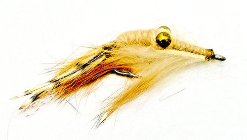 Saltwater Fly Fishing Flies - x3 Big Bone Daddy Flies - Tan #2 - SWF008 ...