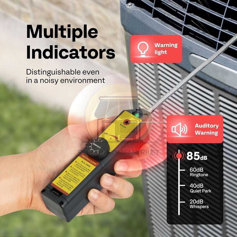 WJL-6000 AC Freon Halogen Leak Detector Refrigerant R22/R410A/R134A | eBay