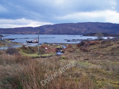 Photo 12x8 Loch an Eilean, Heast Heaste On the far left is the end of ...