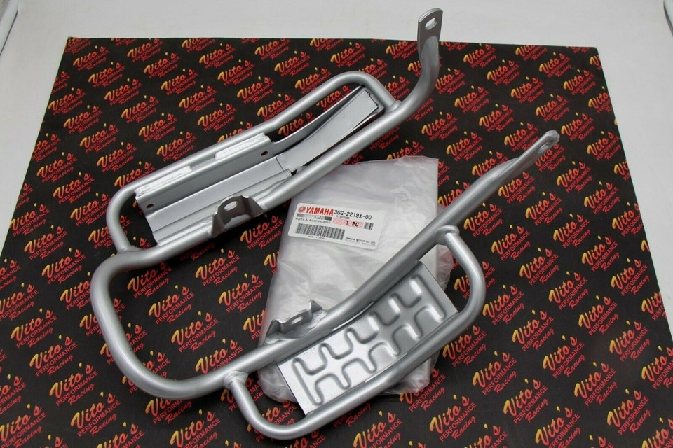 NEW skidplate skid OEM Yamaha Banshee rear swingarm protector + guard ...