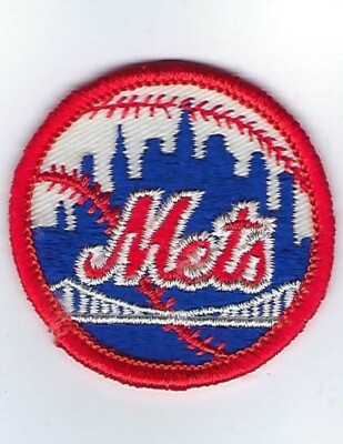 New York Mets MLB Vintage 2" Sew On Patch NY Mets FREE Shipping! | eBay