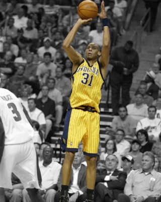 Indiana Pacers REGGIE MILLER Glossy 8x10 Photo NBA Basketball Print ...