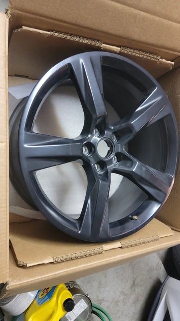 Factory Camaro Rear Wheel OEM GM Chevrolet 1ss Silver 20 in RS SS ...