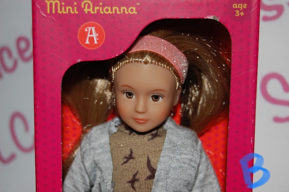 NIB 2018 Our Generation Mini Arianna 6" Doll in Her Dress Outfit (Doll ...