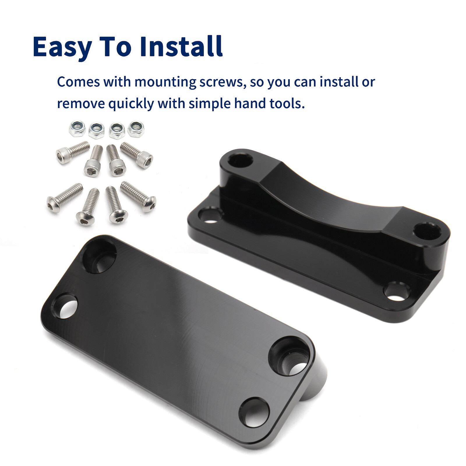 Front Fender Spacer Bracket Relocator Kit for Electra Glide Road King ...