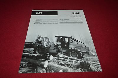 Caterpillar 518C Cable Skidder Dealer's Brochure DCPA6 ver4 | eBay
