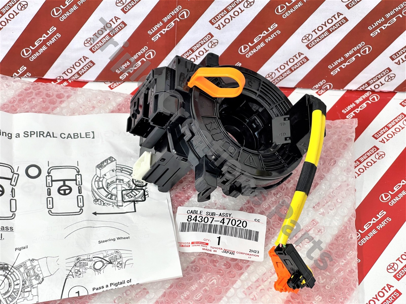 8430747020 GENUINE Toyota PRIUS YARIS SCION IQ CABLE SUB-ASSY 84307 ...