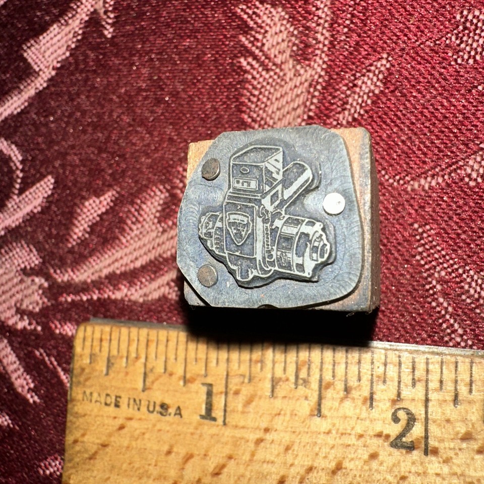 Printing Block “ Oil Burner For Furnace “ Nice Image | eBay