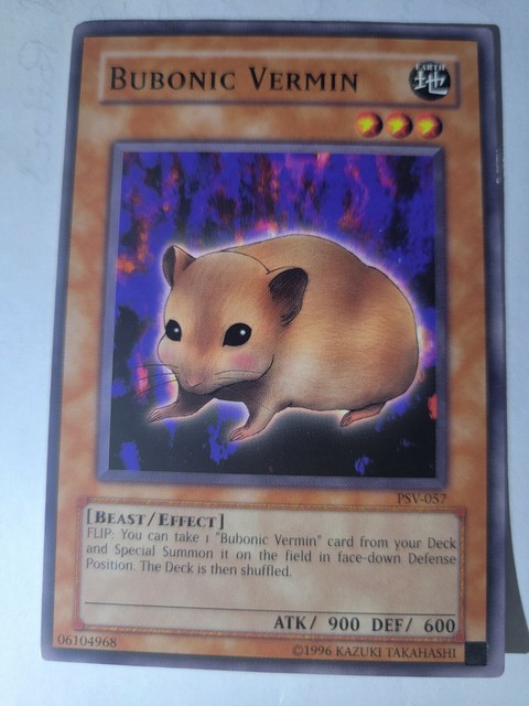 Yu-Gi-Oh! TCG Bubonic Vermin Pharaoh's Servant PSV-057 Unlimited Common ...