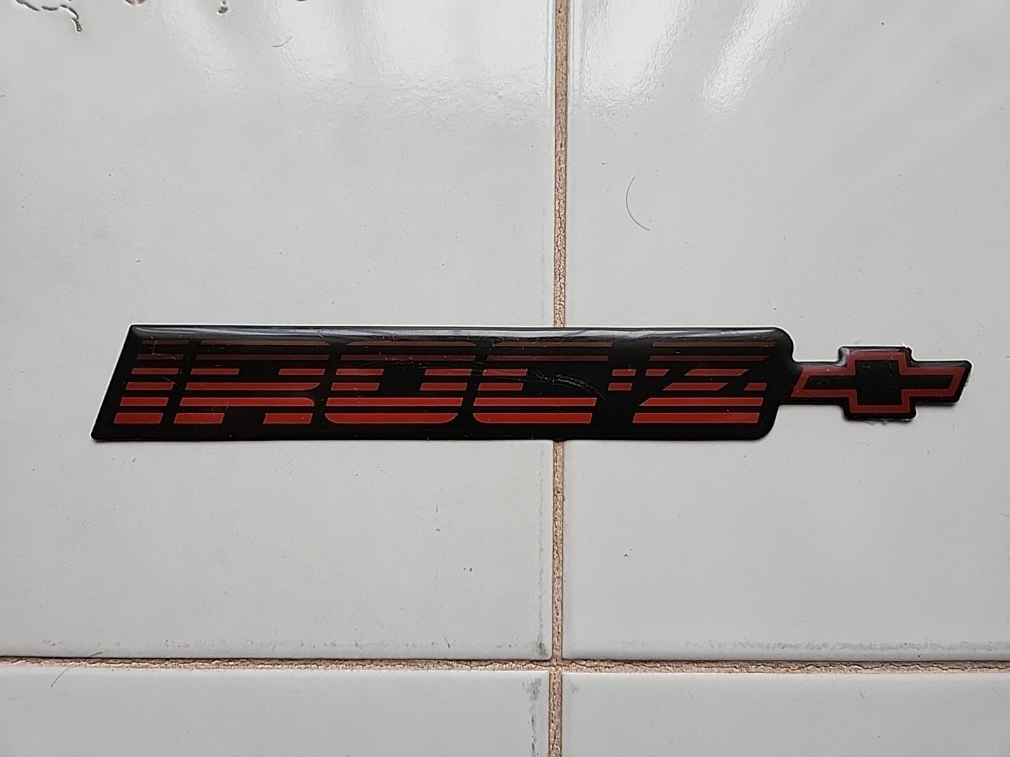 CAMARO IROC Z28 BUMPER COVER EMBLEM OEM NOT REPOP | eBay