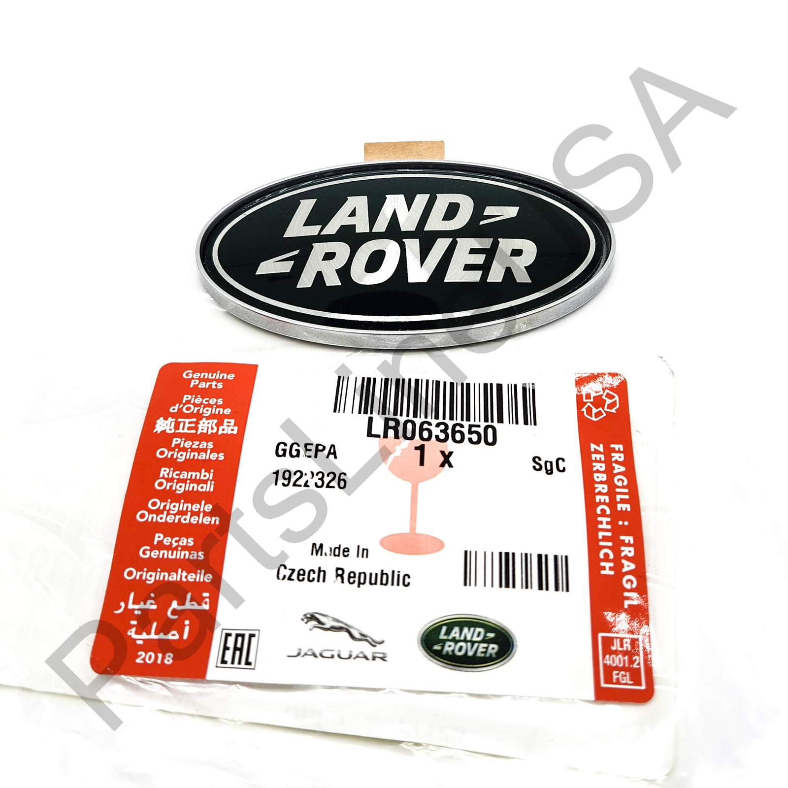 Genuine Land Rover Discovery Sport Dark Green Oval Side Nameplate ...
