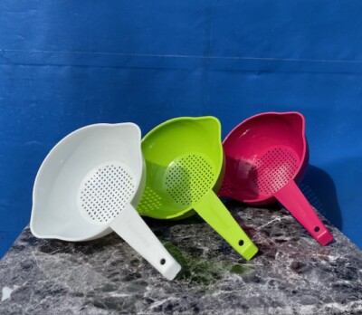 New Small Tupperware Classic Colander / Strainer 1Q Different Color | eBay