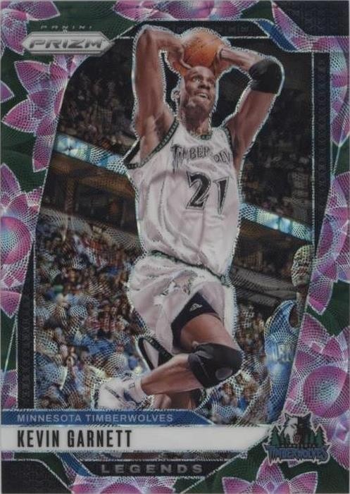 2024-25 Panini Prizm - Legends Kevin Garnett #283 Lotus Flower Prizm ...
