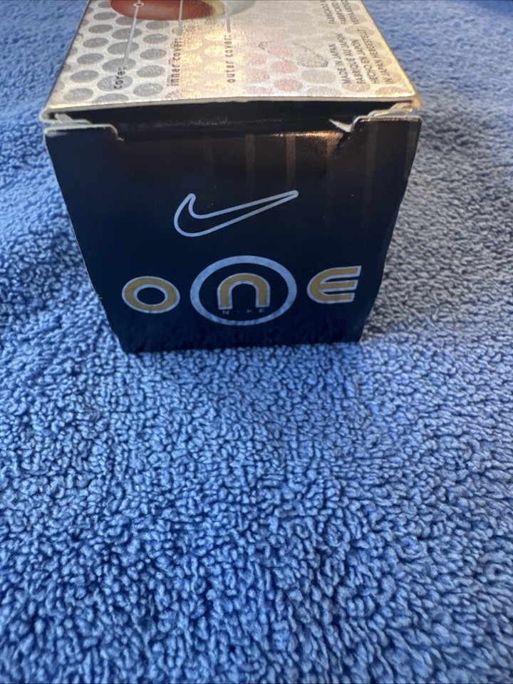 Rare Nike One BLACK Golf Balls 2 Ball Pack - Tiger Woods Edition - New ...
