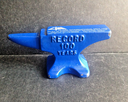 Record Tools 100 Years Sheffield England Jewellers Anvil | eBay UK
