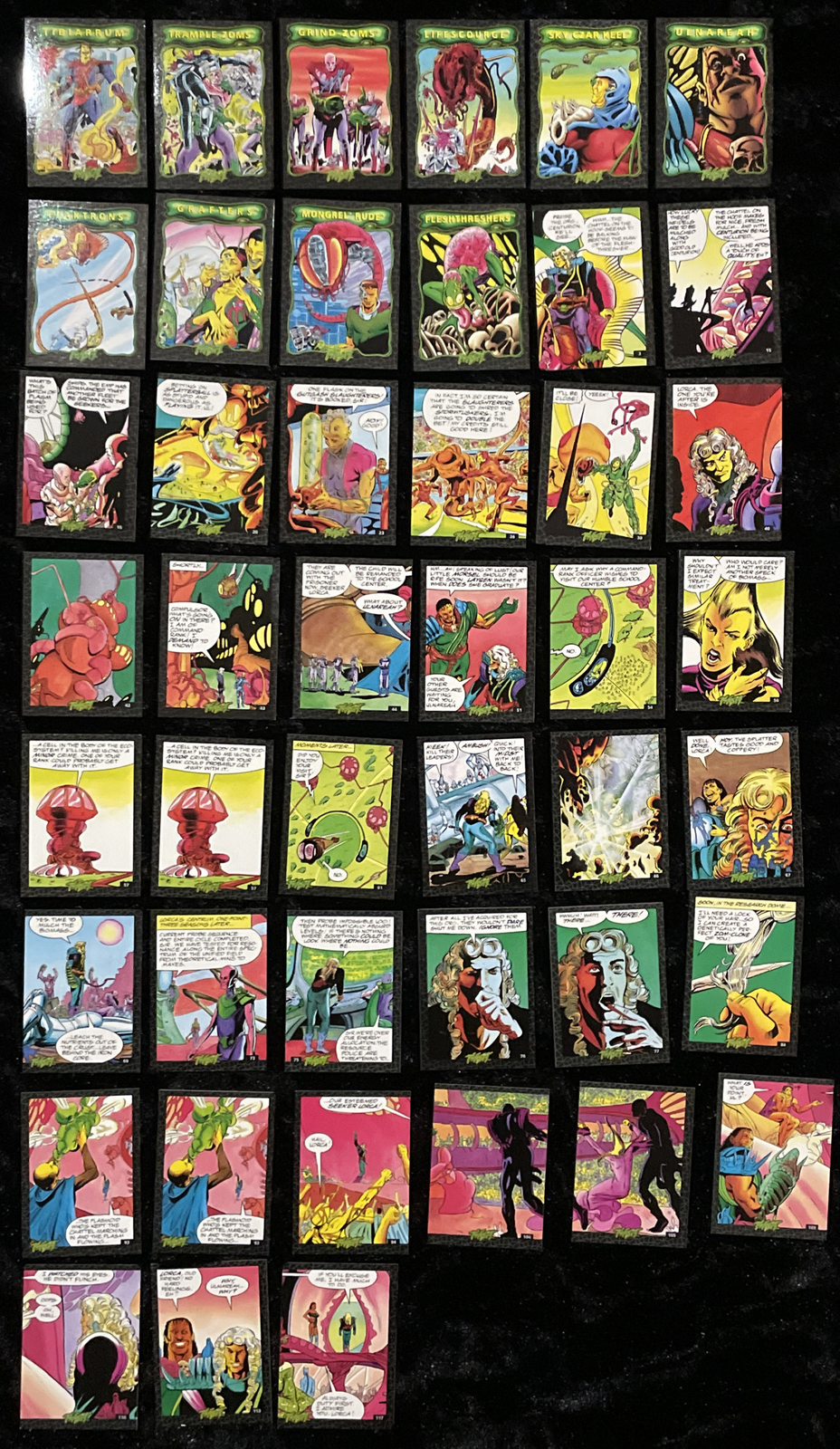 1993 defiant comics PLASM cards mixed set Of 45 Cards | eBay
