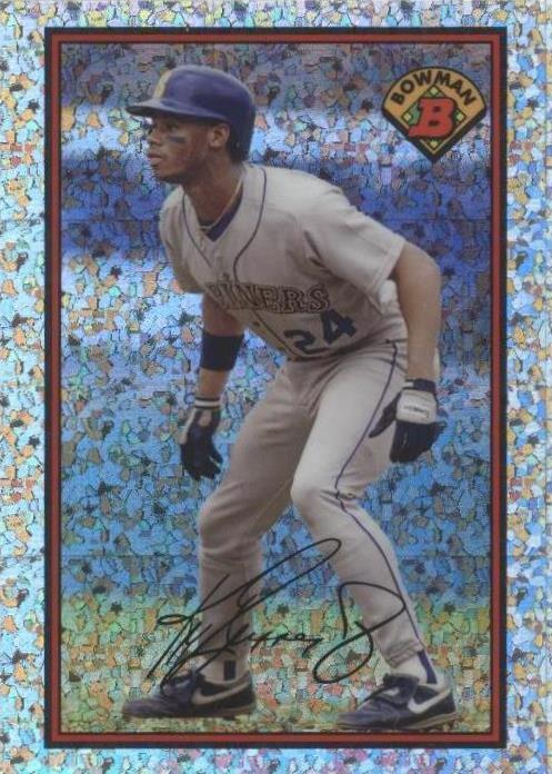 2014 Bowman - 1989 Bowman Is Back Ken Griffey Jr #89BIB-KG Silver ...