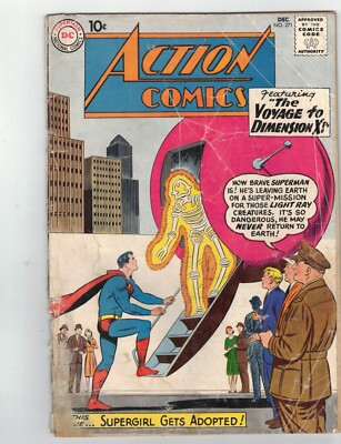1960 Action Comics #271 Book-Lex Luthor Al Plastino Art Good | eBay