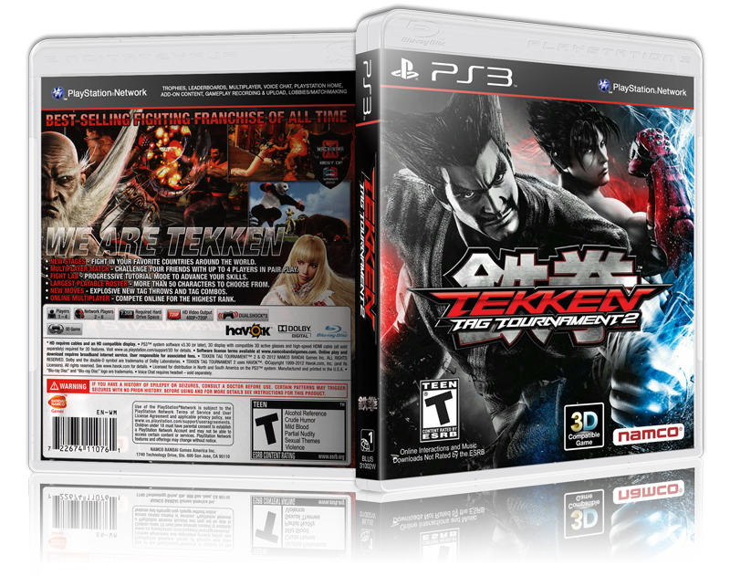 Tekken Tag Tournament 2 Cover TekkenMods Jukebox Enhanced TTT2