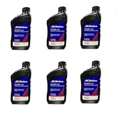 (6 PACK) ACDelco 10-4107 Dexron-ULV Automatic Transmission Fluid 1 ...