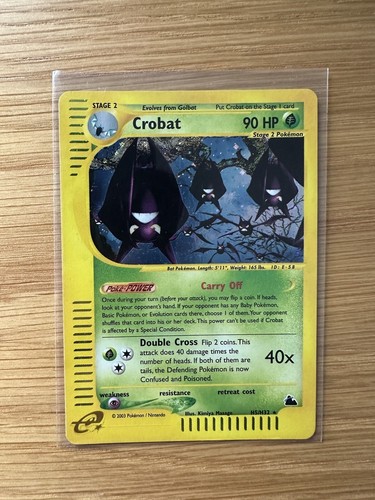 Crobat Holo Skyridge H5/H32 Pokémon Card | eBay