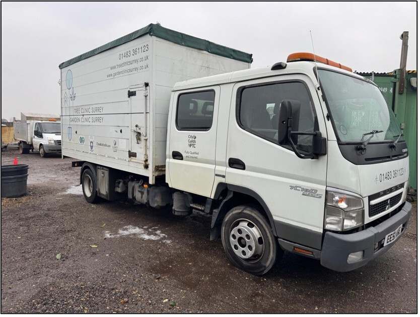 MITSUBISHI CANTER 7C18 Tree Surgeon Arb Tipper 7.5t Tree Surgeon | eBay UK