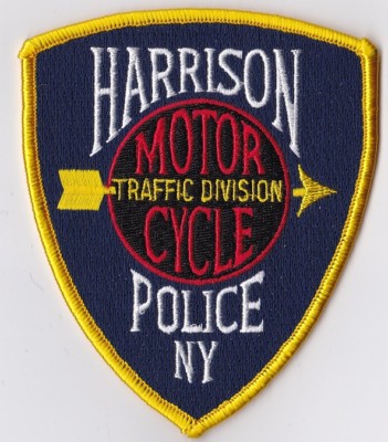 Harrison Police Motor Cycle Police Patch New York NY | eBay