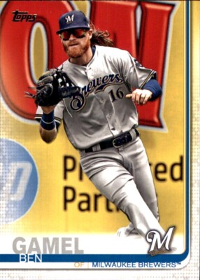 2019 Topps #506 Ben Gamel MILWAUKEE BREWERS | eBay