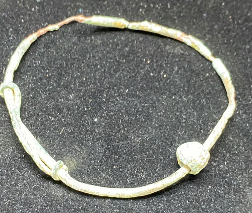 Authentic Ancient Lake Ladoga VIKING Artifact Bronze Temporal Ring VW13 ...