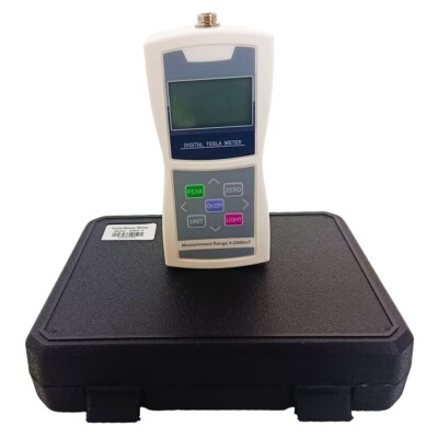 Tesla Meter Teslameter Gauss Meter Digital Magnetic Field Tester Flux ...