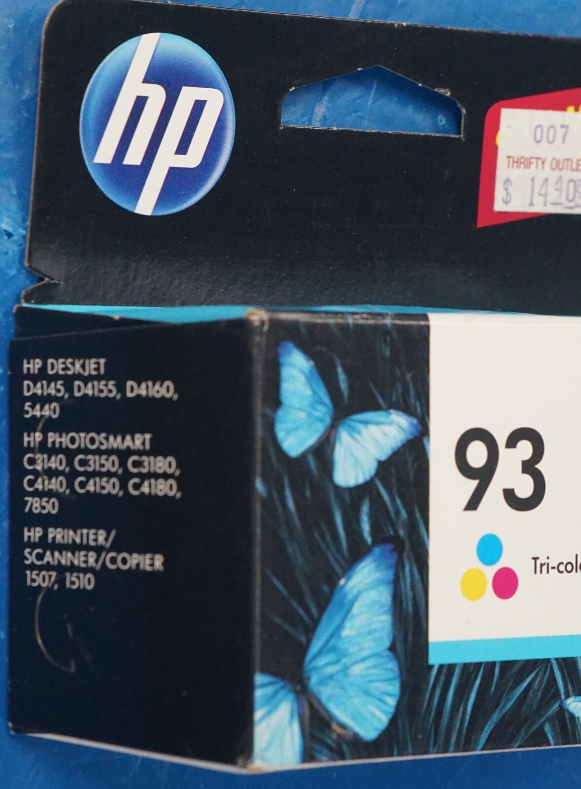 LOT OF 2 - Genuine HP Ink Cartridges Tri-Color 93 EXPIRED | eBay
