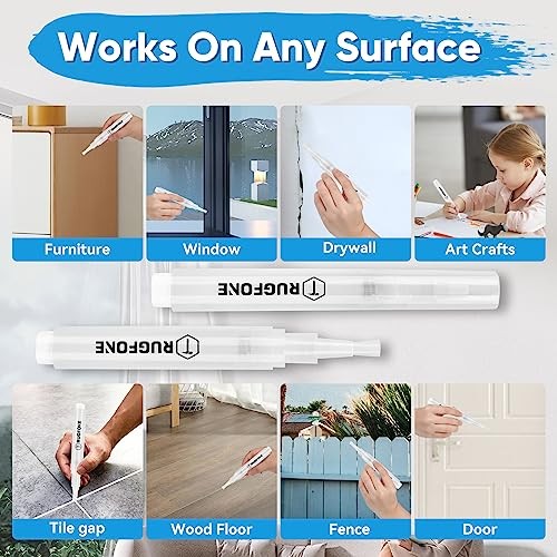 Touch Up Paint Pen 4 Paint Touch Up Pens Fillable Brush Refillable for ...