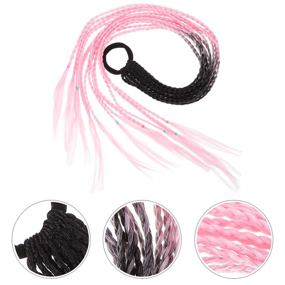 Hair Extension Braid Crochet Colorful Crochet Braid Hair Piece | eBay ...