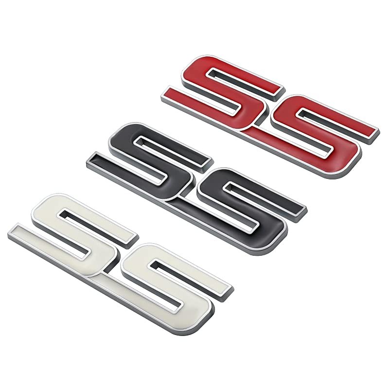 1Pc Front Door SS Emblem 3D Metal Badge Sticker Decals Replacement for ...