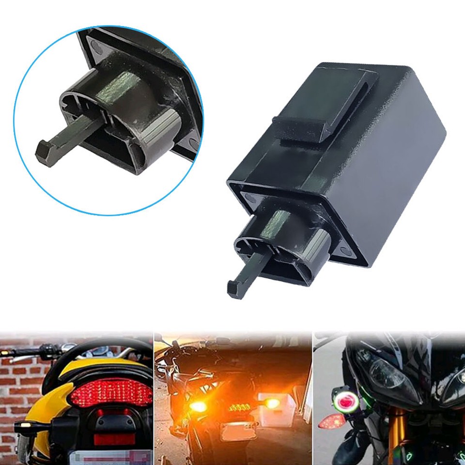 3Pin Motorcycle LED Flasher Relay Electronic Blinker Turn Signal Light ...