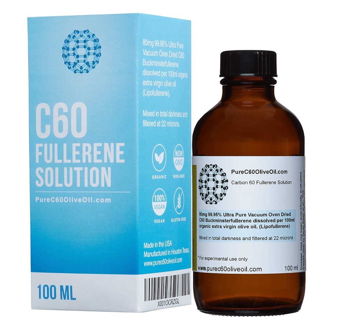 C60 Fullerene Solution 100 ML | eBay