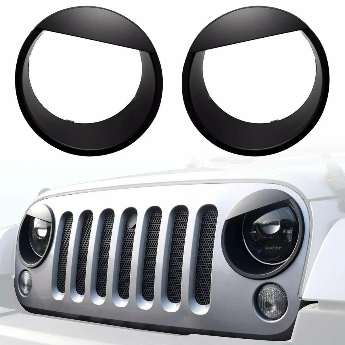 Jeep Wrangler Angry Headlights