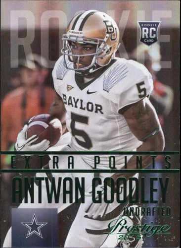 2015 Panini Prestige - Rookie Extra Points Green #204 Antwan Goodley ...