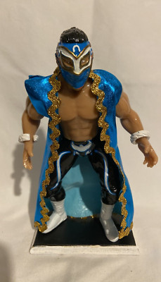 Bandido Wrestler 7 in Action Figure Mexican Toys HANDMADE PAINTED (AZUL ...
