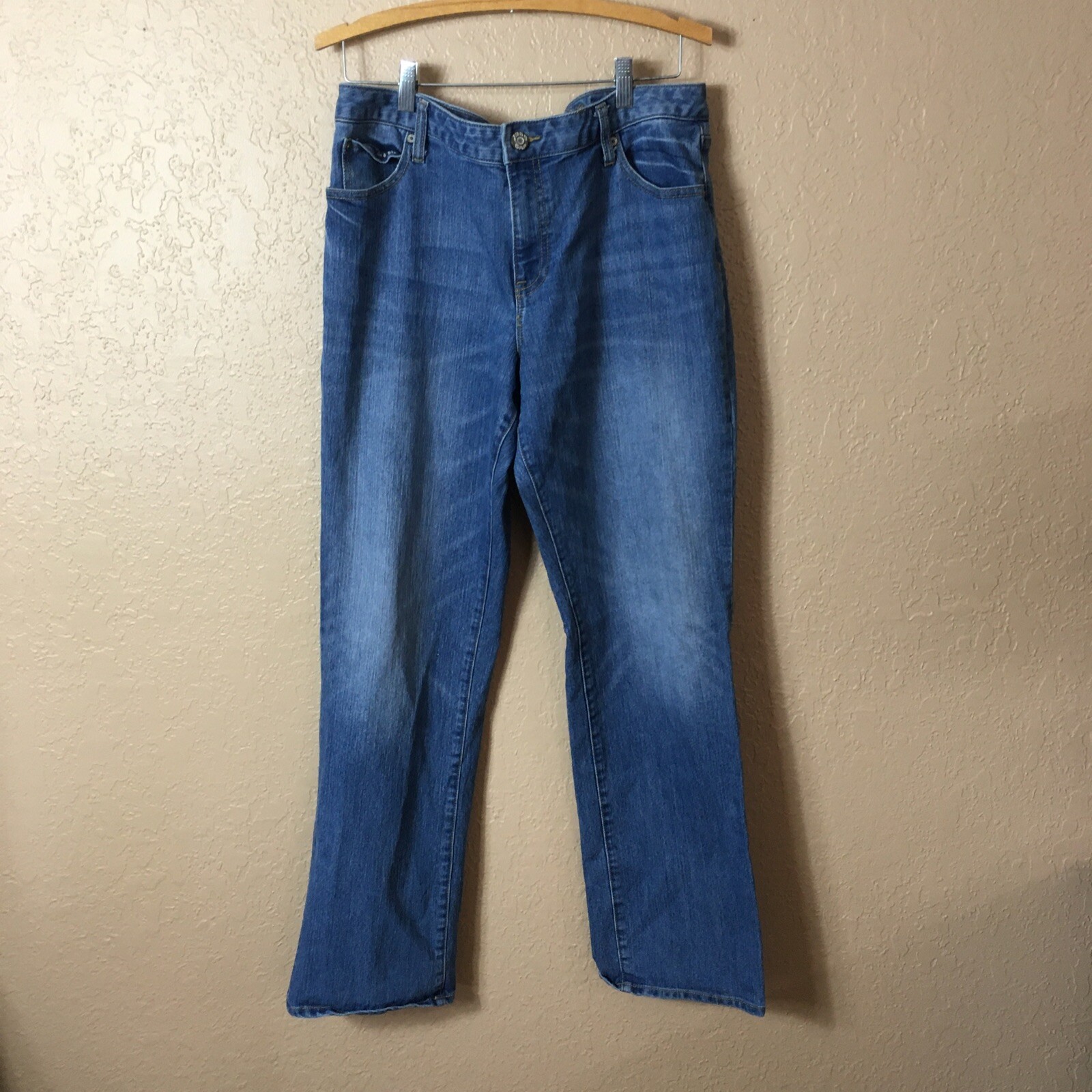 GAP Premium Curvy Straight Light Blue Womens Jeans 16… - Gem