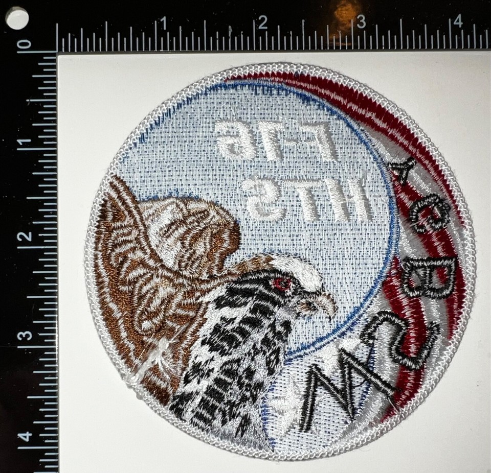 USAF Fighter Squadron F-16 HTS Harm Targeting System YGBSM Swirl Patch ...