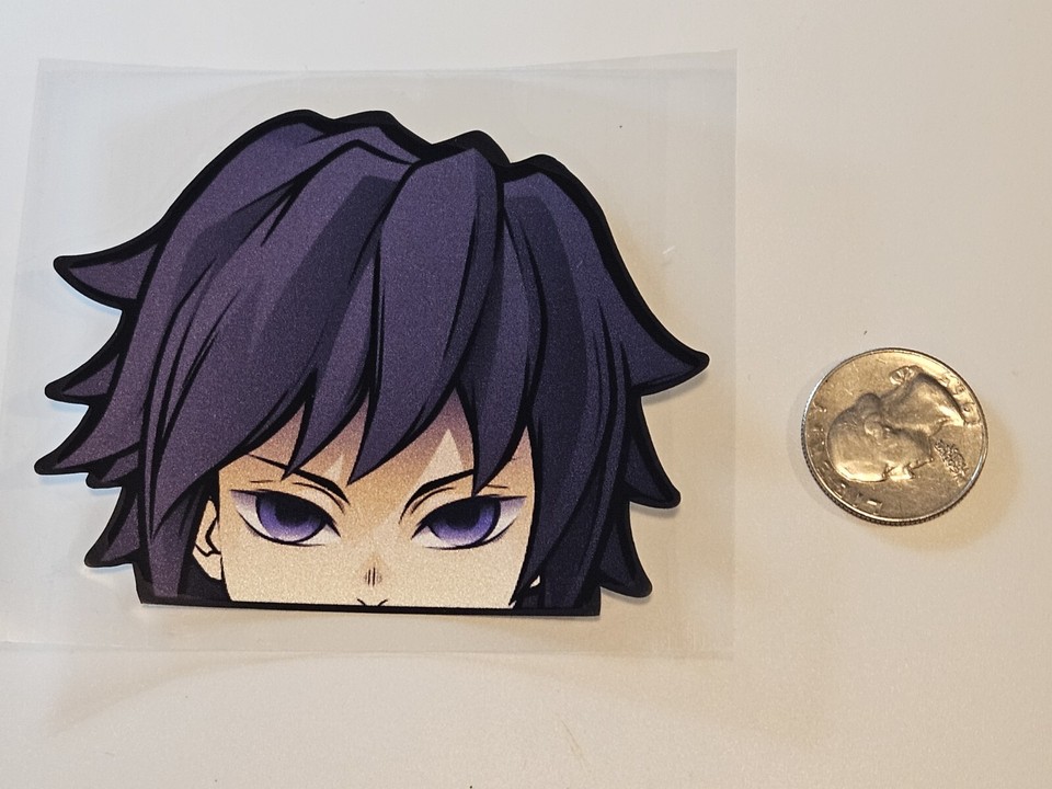 Demon Slayer - Flashy Giyu Tomioka | Anime Window Peeker JDM Vinyl ...
