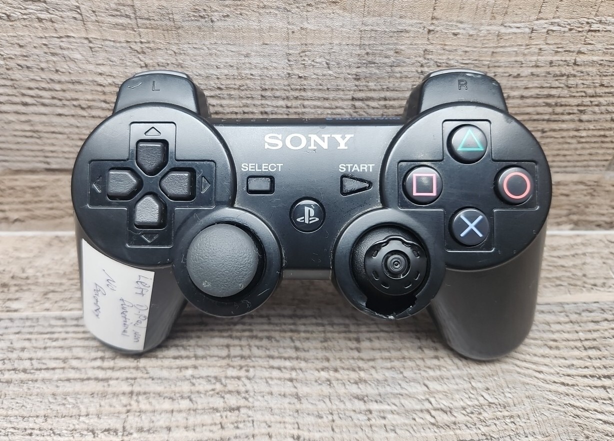 Sony Playstation 3 Dualshock 3 Sixaxis controller CECHZC2U For Parts Or ...