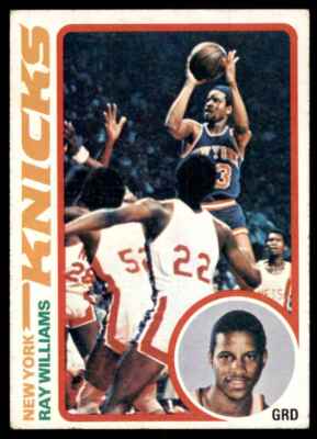 1978-79 Topps Basketball Card Ray Williams A New York Knicks #129 | eBay