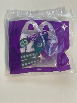 ENVY • McDonalds Inside Out 2 Happy Meal #7 Toy Character Figure 2024 ...