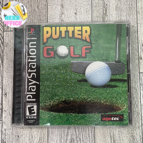 PS1 Putter Golf Sony PlayStation COMPLETE w/ Manual CIB TESTED GoaT ...
