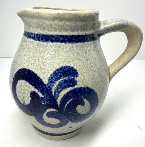 Vintage Authentic German Salt Glazed Stoneware Pitcher/Creamer | eBay