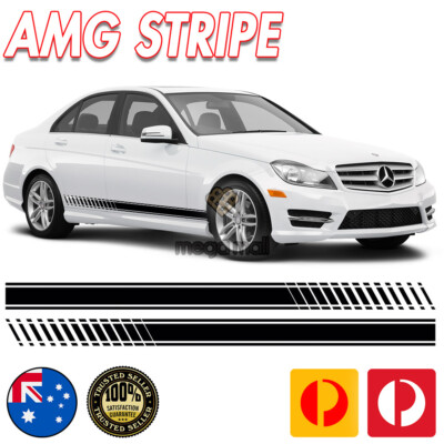 AMG 507 Stripe Decal Sticker Mercedes Benz W204 C63 C180 C200 C250 ...