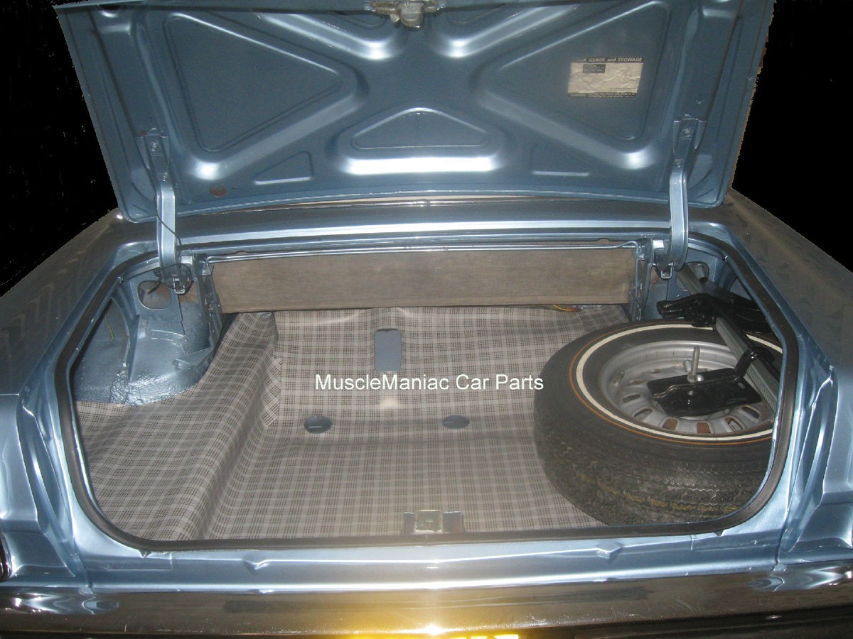 1968 Chevelle Trunk Trunk And Rear Cove ~ 1967 Chevelle Reference CD
