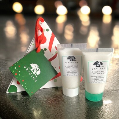 Origins Merry Minis Duo Checks and Balances Polishing Face Wash Travel ...